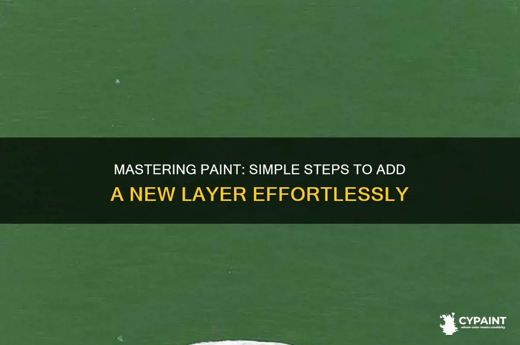Mastering Paint: Simple Steps To Add A New Layer Effortlessly | CyPaint