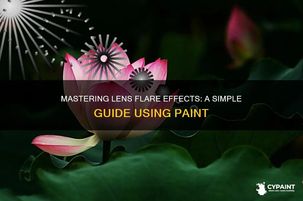 Mastering Lens Flare Effects: A Simple Guide Using Paint | CyPaint