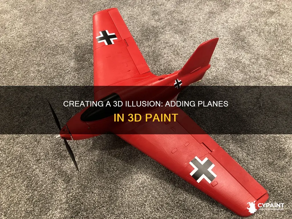 Creating A 3D Illusion: Adding Planes In 3D Paint | CyPaint