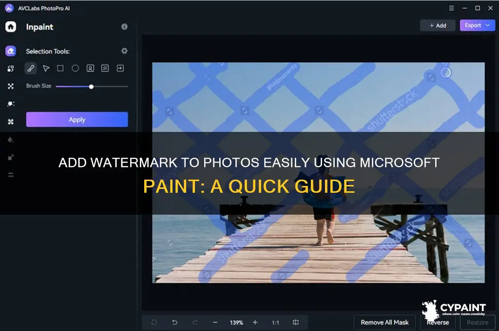 Add Watermark To Photos Easily Using Microsoft Paint: A Quick Guide ...