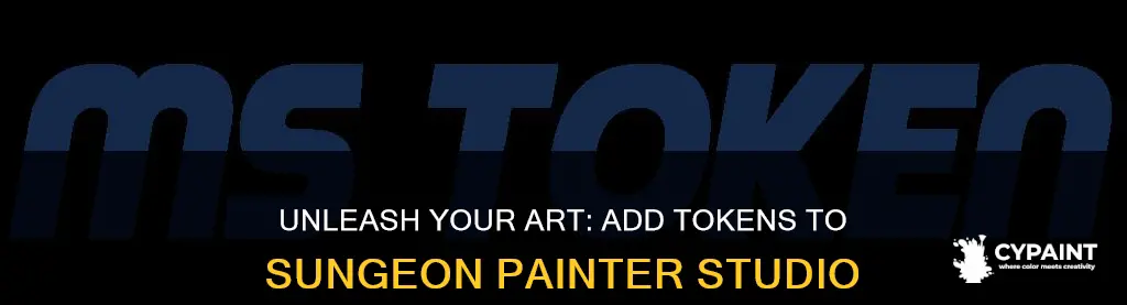 Unleash Your Art: Add Tokens To Sungeon Painter Studio | CyPaint