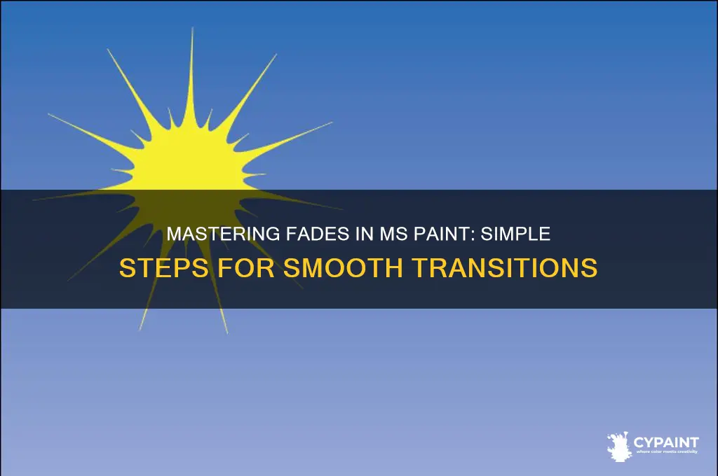 Mastering Fades In Ms Paint: Simple Steps For Smooth Transitions | CyPaint