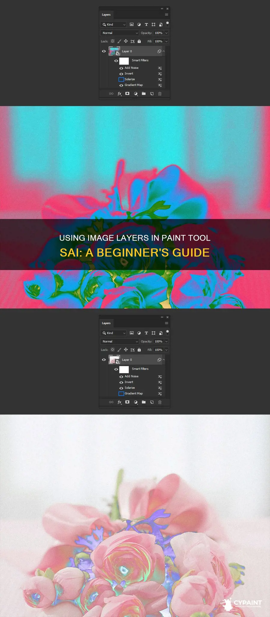 Using Image Layers In Paint Tool Sai: A Beginner's Guide | CyPaint