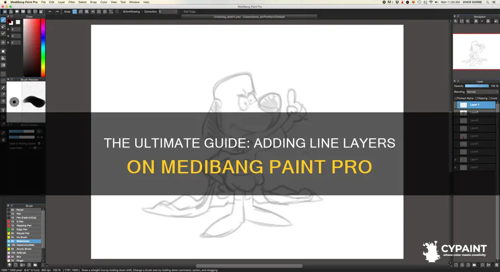 The Ultimate Guide: Adding Line Layers On Medibang Paint Pro | CyPaint