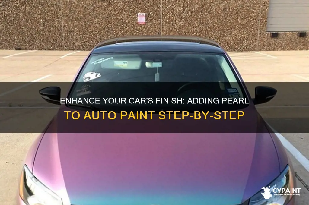 Enhance Your Car's Finish: Adding Pearl To Auto Paint Step-By-Step ...