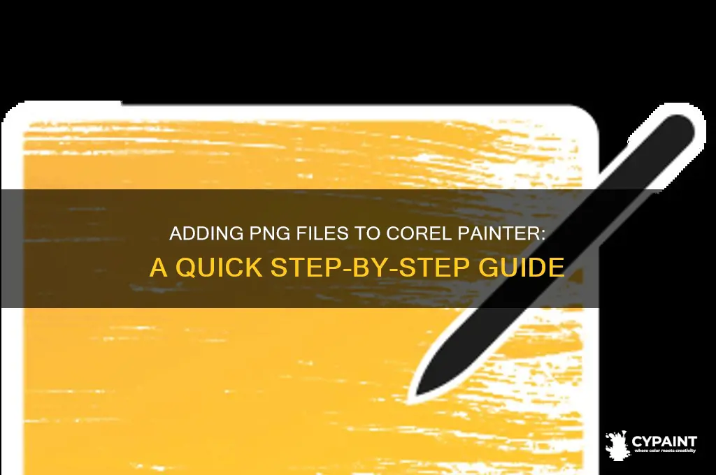 Adding Png Files To Corel Painter: A Quick Step-By-Step Guide | CyPaint