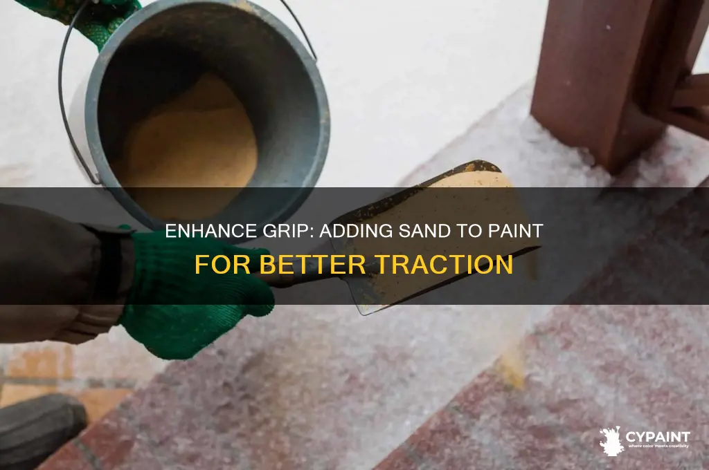 Enhance Grip: Adding Sand To Paint For Better Traction | CyPaint