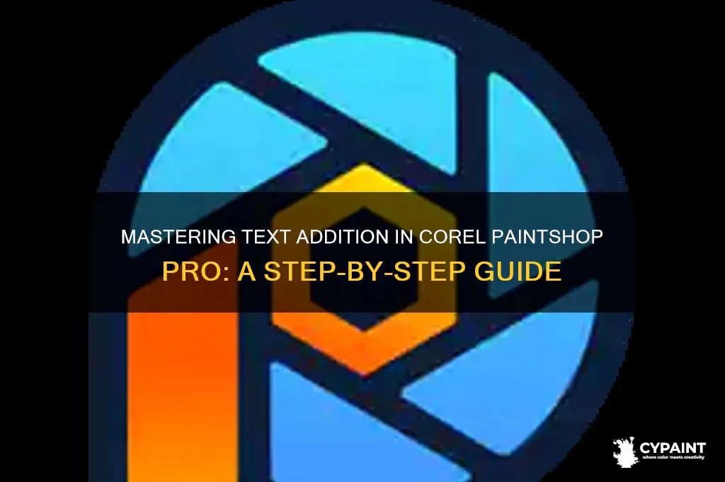 Mastering Text Addition In Corel Paintshop Pro: A Step-By-Step Guide ...