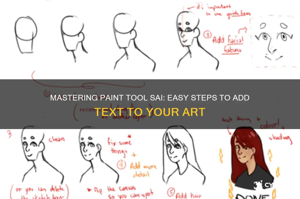 Mastering Paint Tool Sai: Easy Steps To Add Text To Your Art | CyPaint