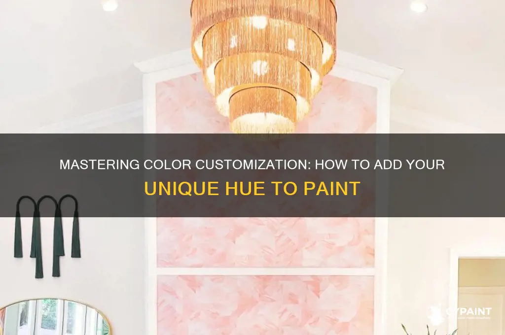 Mastering Color Customization: How To Add Your Unique Hue To Paint ...