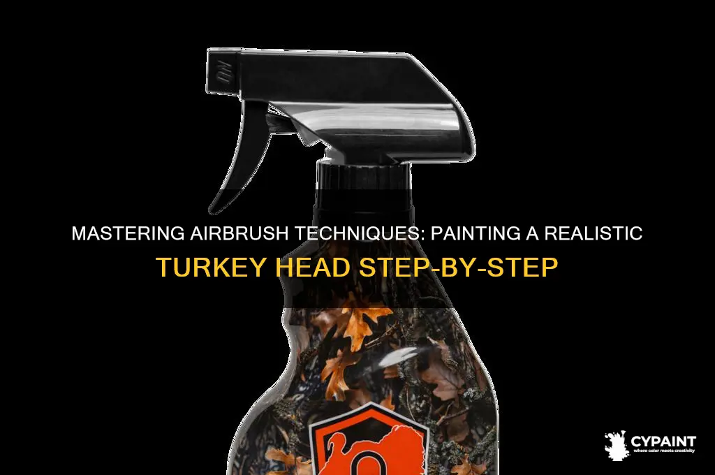 Mastering Airbrush Techniques: Painting A Realistic Turkey Head Step-By ...