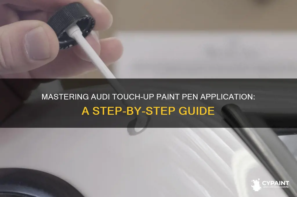Mastering Audi Touch-Up Paint Pen Application: A Step-By-Step Guide ...
