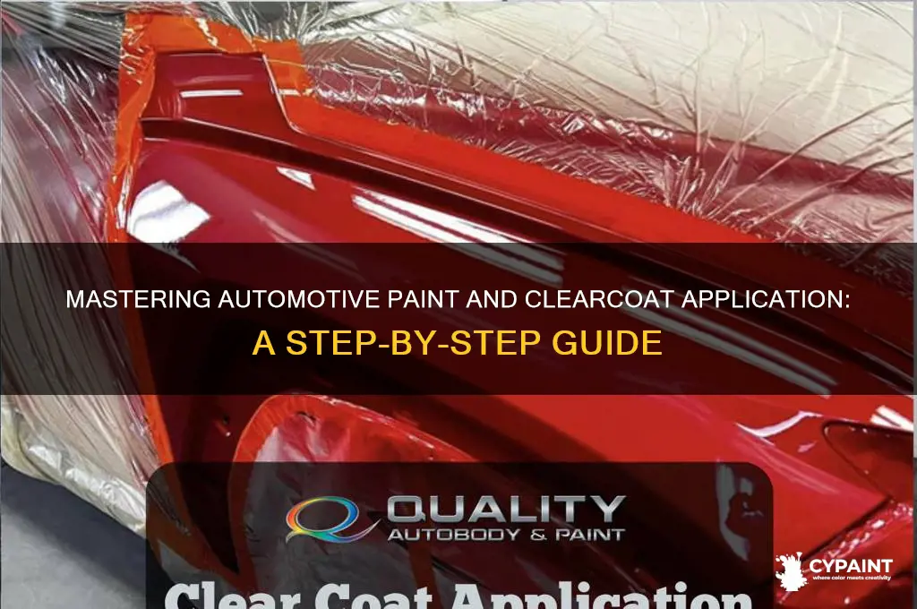 Mastering Automotive Paint And Clearcoat Application: A Step-By-Step ...