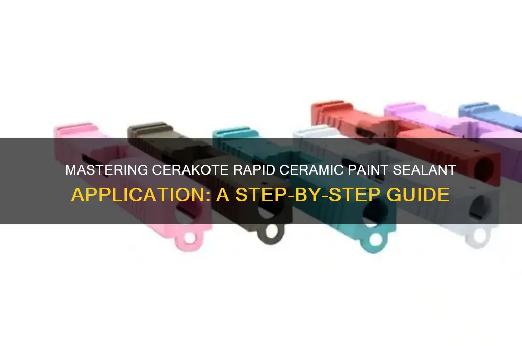 Mastering Cerakote Rapid Ceramic Paint Sealant Application: A Step-By ...