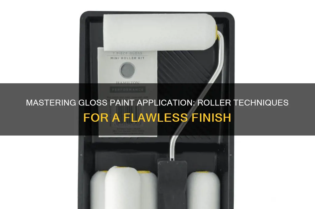 Mastering Gloss Paint Application: Roller Techniques For A Flawless ...