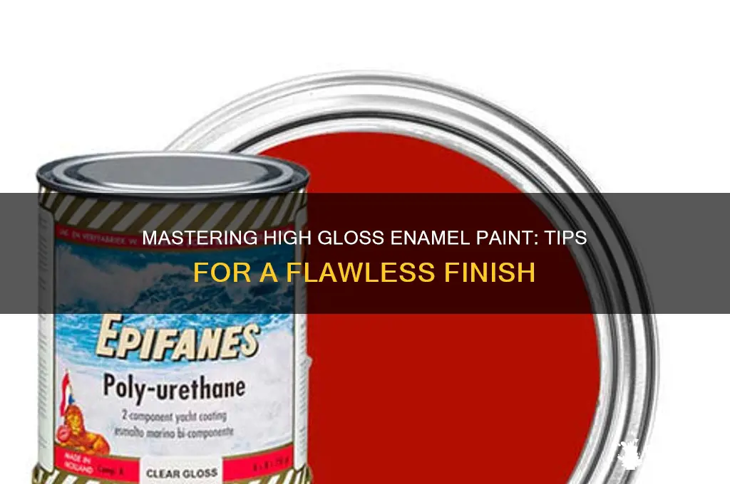 Mastering High Gloss Enamel Paint: Tips For A Flawless Finish | CyPaint