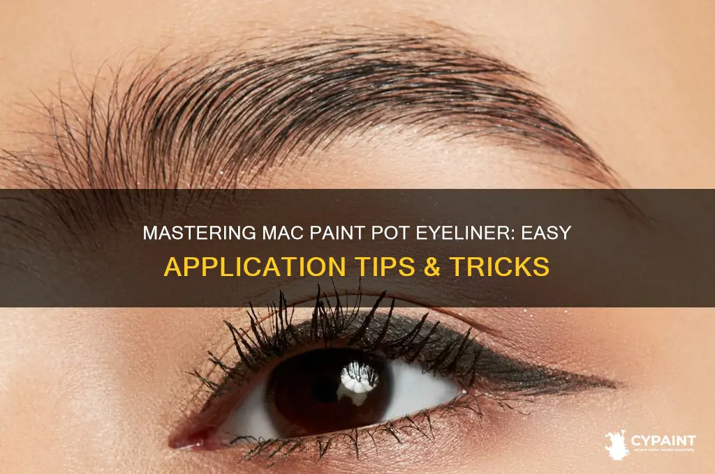 Mastering Mac Paint Pot Eyeliner: Easy Application Tips & Tricks | CyPaint
