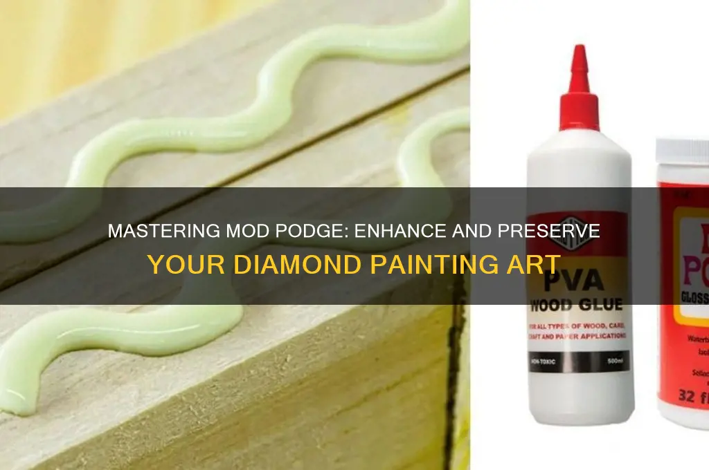Mastering Mod Podge: Enhance And Preserve Your Diamond Painting Art ...