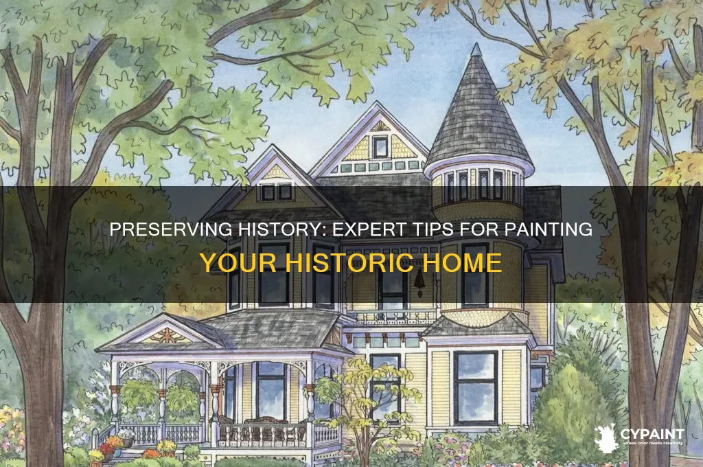 Preserving History: Expert Tips For Painting Your Historic Home | CyPaint