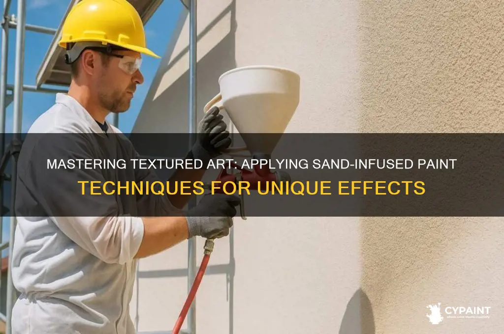 Mastering Textured Art: Applying Sand-Infused Paint Techniques For ...