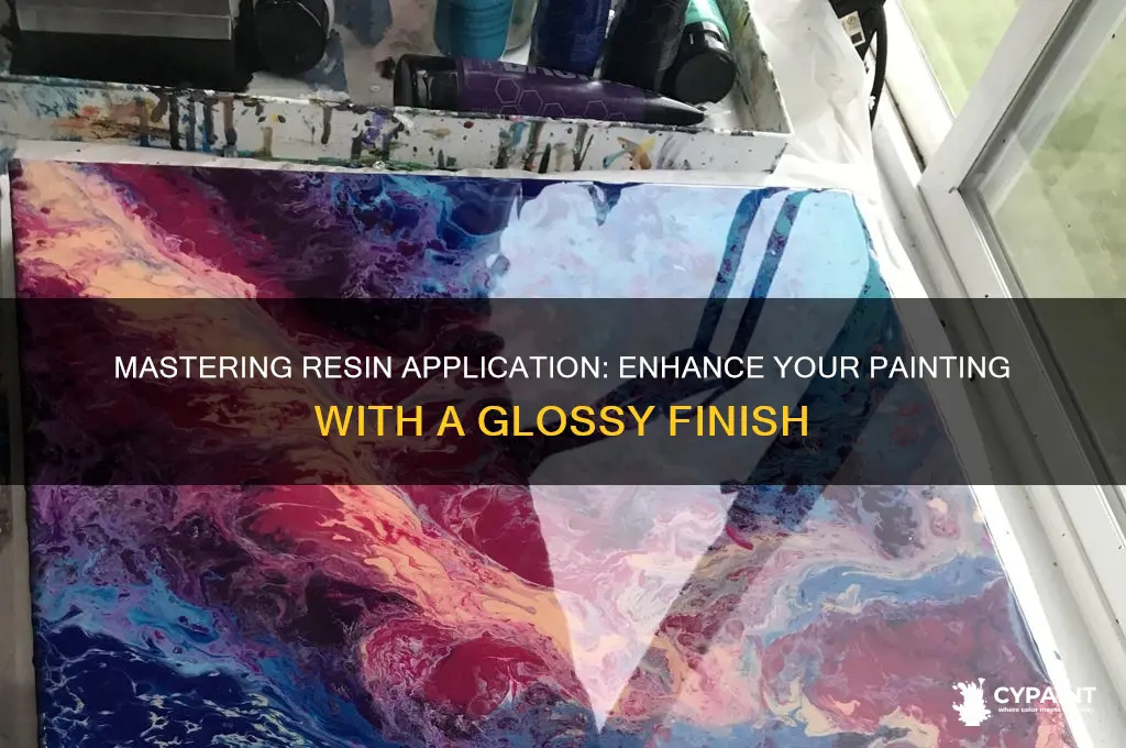 Mastering Resin Application: Enhance Your Painting With A Glossy Finish ...