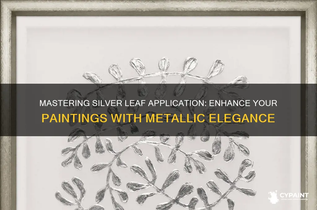 Mastering Silver Leaf Application: Enhance Your Paintings With Metallic ...