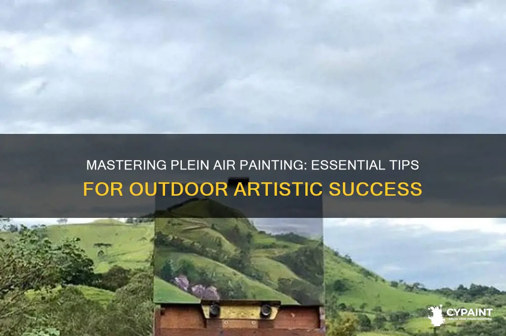 Mastering Plein Air Painting: Essential Tips For Outdoor Artistic ...