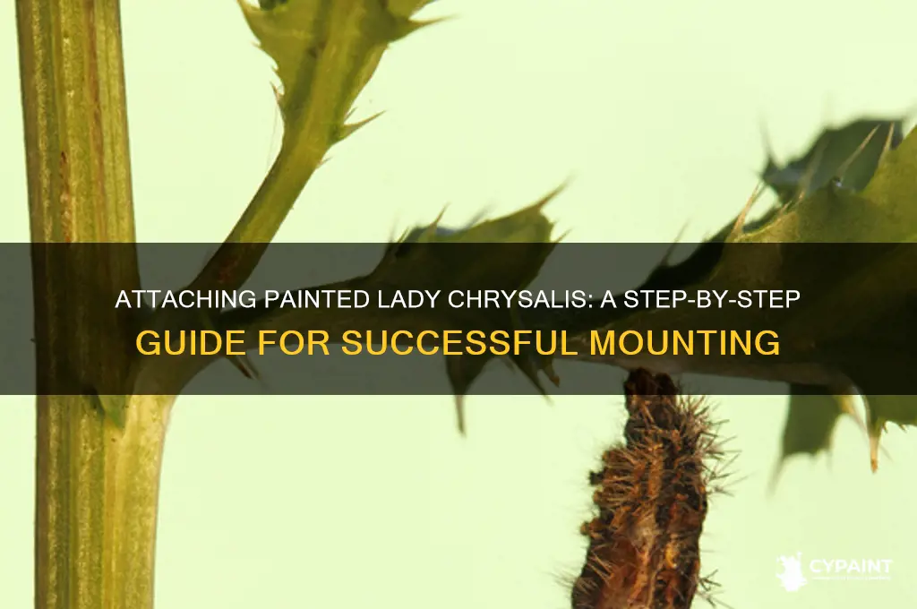 Attaching Painted Lady Chrysalis: A Step-By-Step Guide For Successful ...