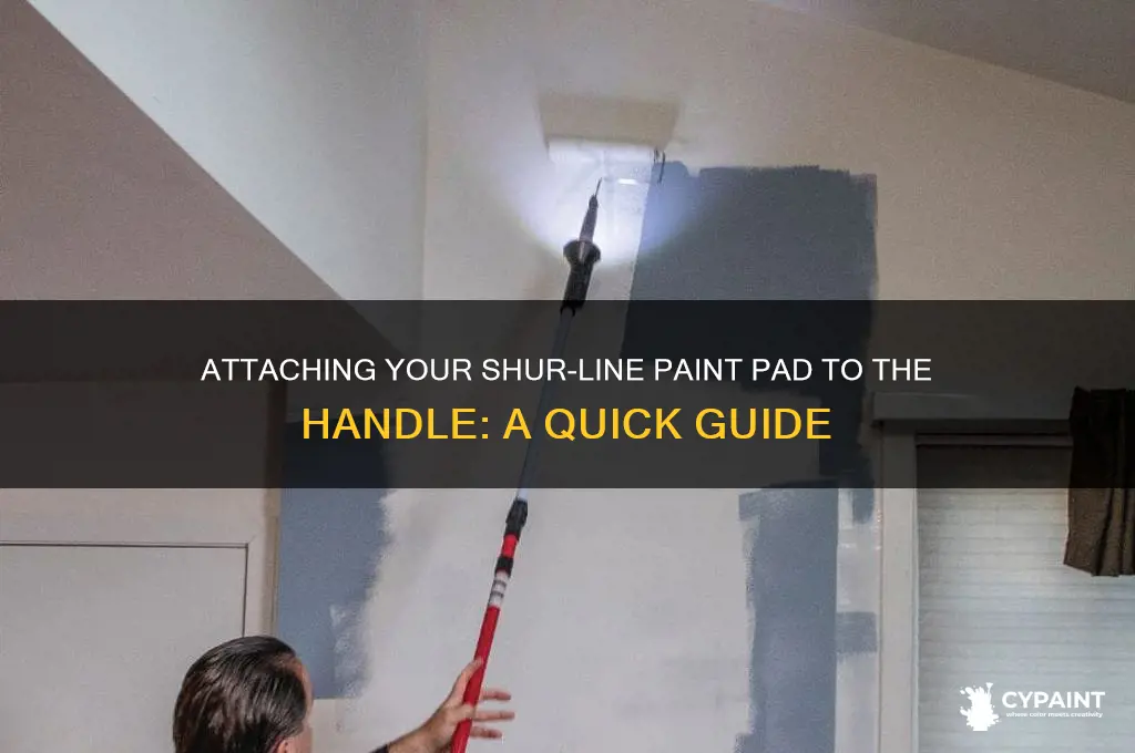 Attaching Your Shur-Line Paint Pad To The Handle: A Quick Guide | CyPaint