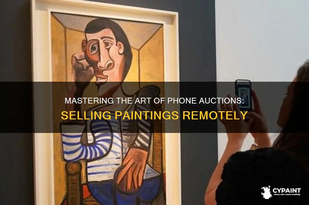 Mastering The Art Of Phone Auctions: Selling Paintings Remotely | CyPaint