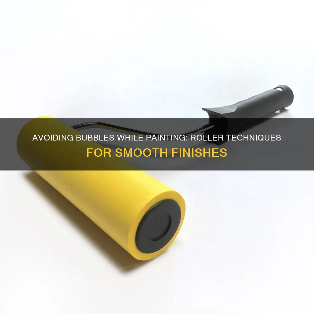 Avoiding Bubbles While Painting: Roller Techniques For Smooth Finishes ...