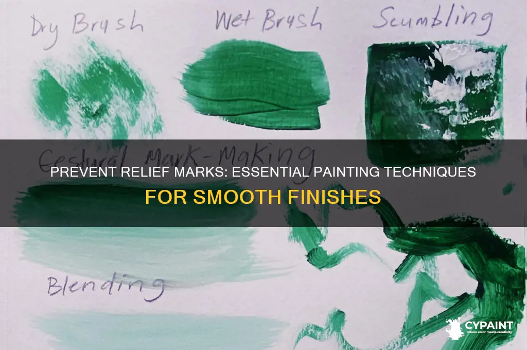 Prevent Relief Marks: Essential Painting Techniques For Smooth Finishes ...