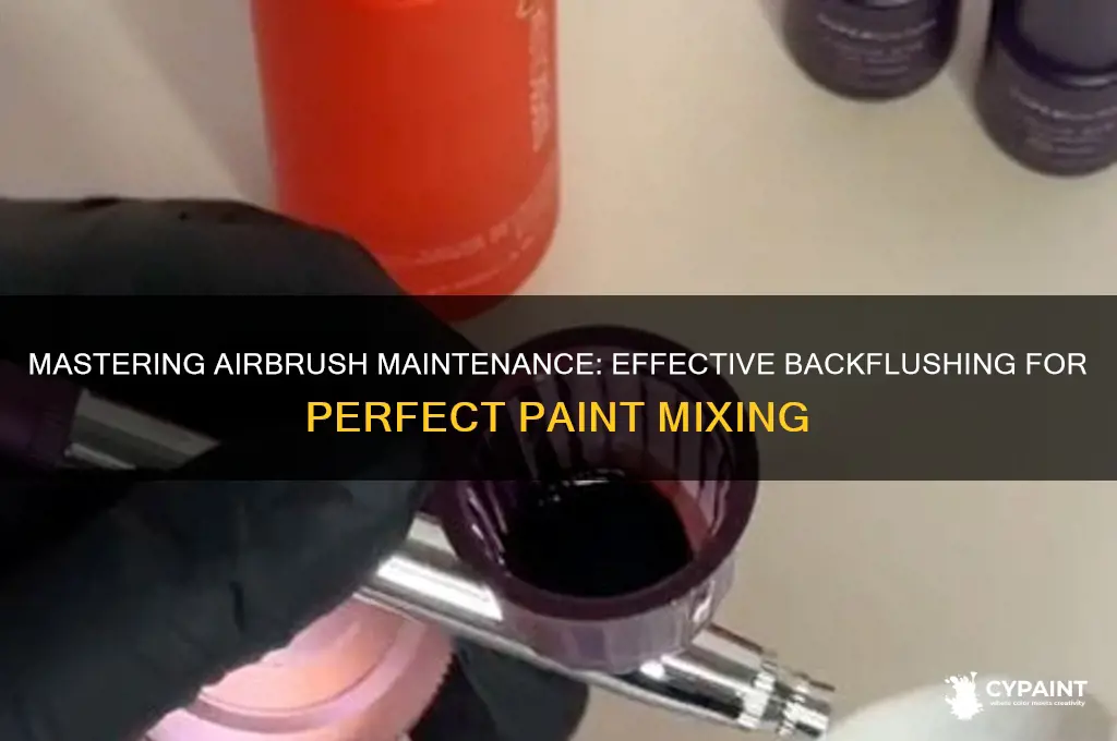 Mastering Airbrush Maintenance: Effective Backflushing For Perfect ...