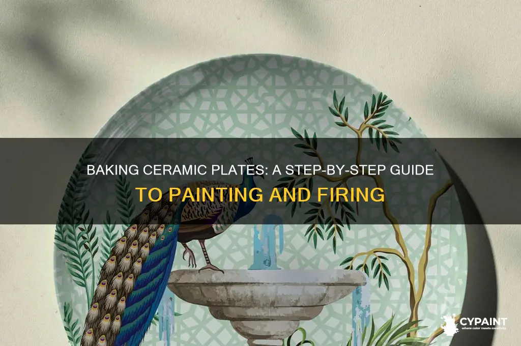 Baking Ceramic Plates: A Step-By-Step Guide To Painting And Firing ...
