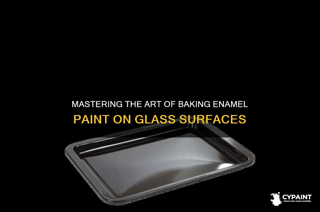 Mastering The Art Of Baking Enamel Paint On Glass Surfaces | CyPaint