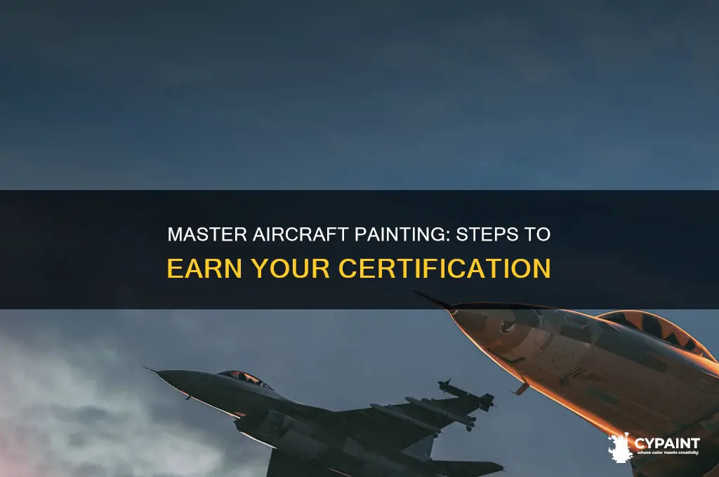 Master Aircraft Painting: Steps To Earn Your Certification | CyPaint