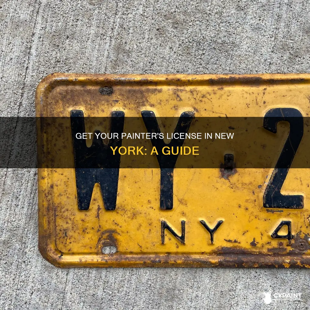Get Your Painter's License In New York: A Guide | CyPaint