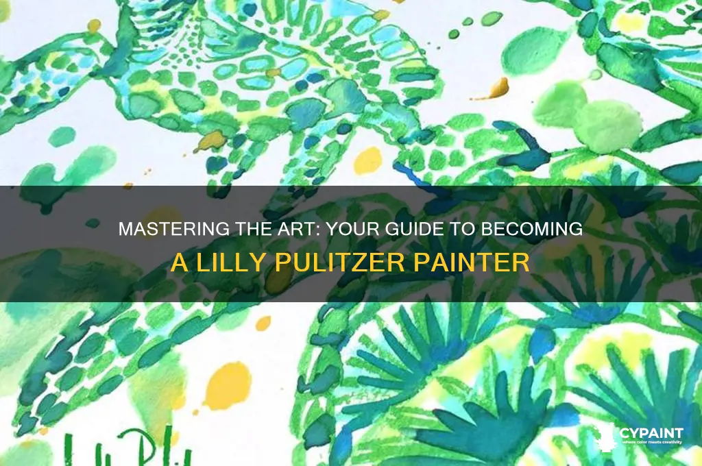 Mastering The Art: Your Guide To Becoming A Lilly Pulitzer Painter ...