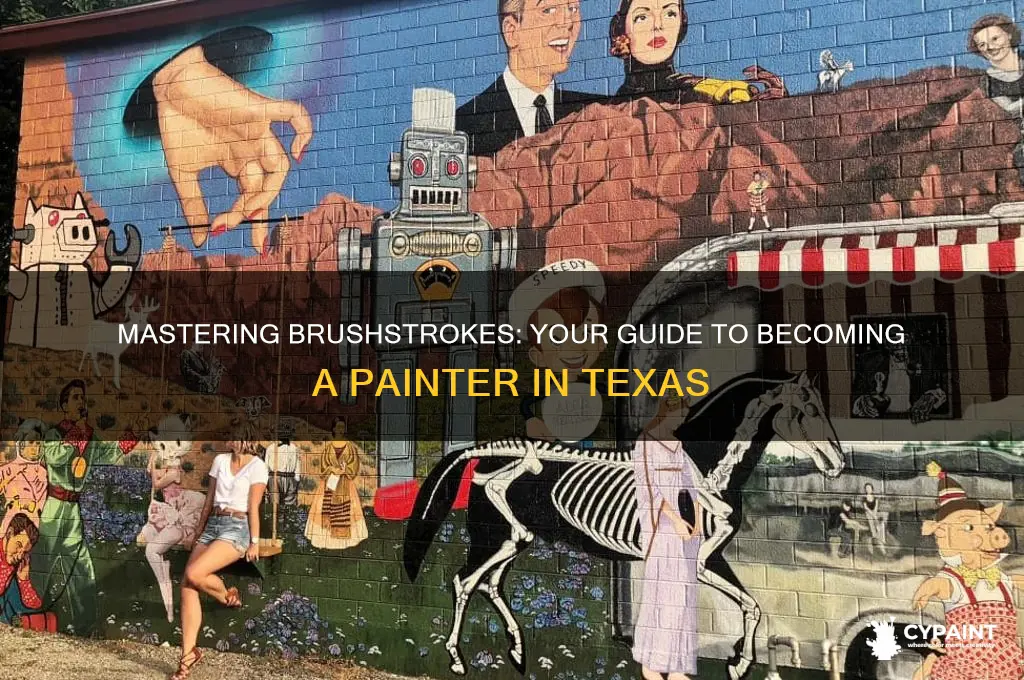 Mastering Brushstrokes: Your Guide To Becoming A Painter In Texas | CyPaint