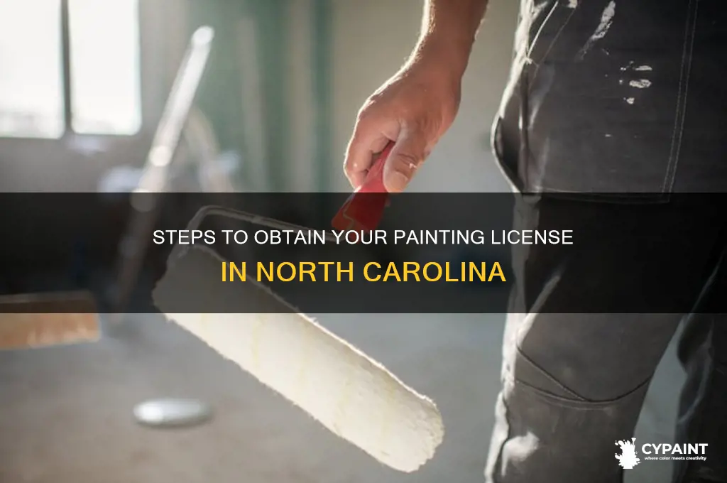Steps To Obtain Your Painting License In North Carolina | CyPaint