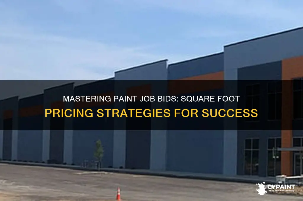 Mastering Paint Job Bids: Square Foot Pricing Strategies For Success ...