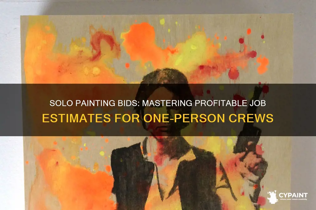 Solo Painting Bids: Mastering Profitable Job Estimates For One-Person ...