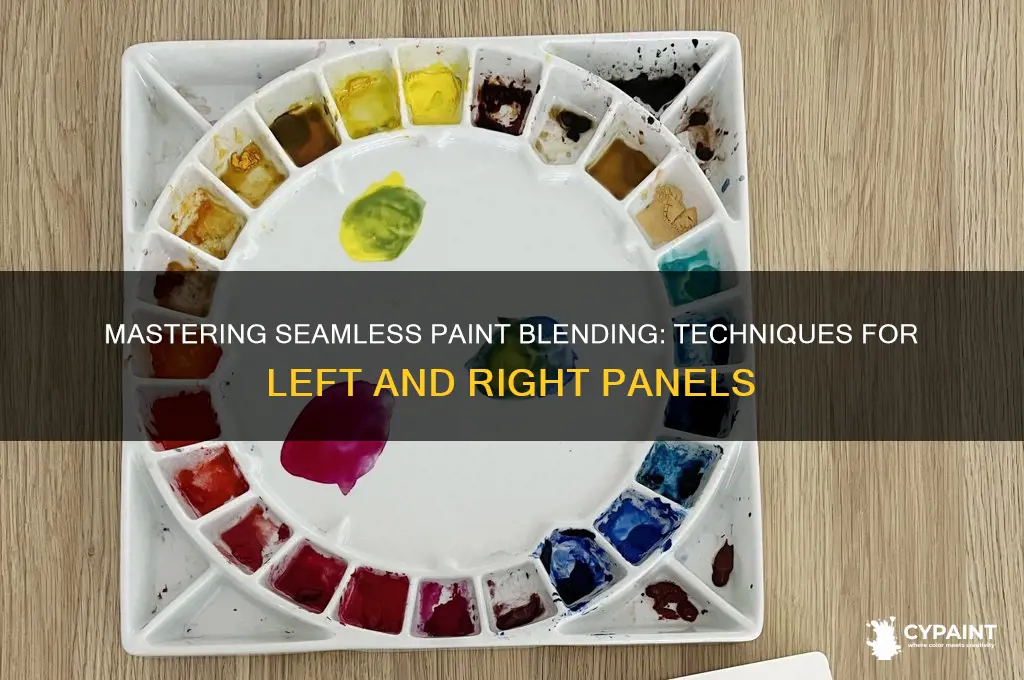 Mastering Seamless Paint Blending: Techniques For Left And Right Panels ...