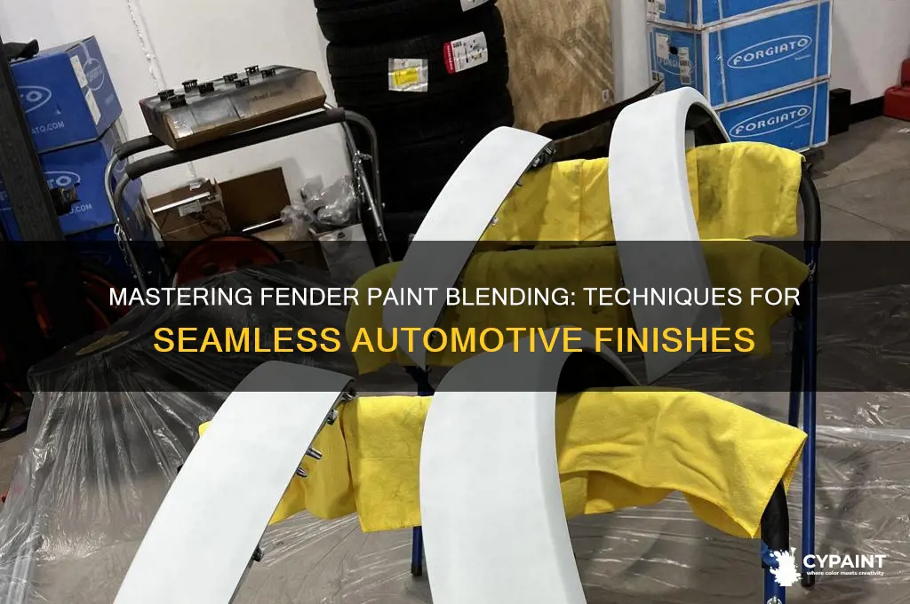 Mastering Fender Paint Blending: Techniques For Seamless Automotive ...