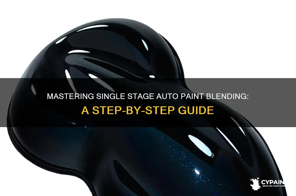 Mastering Single Stage Auto Paint Blending: A Step-By-Step Guide | CyPaint
