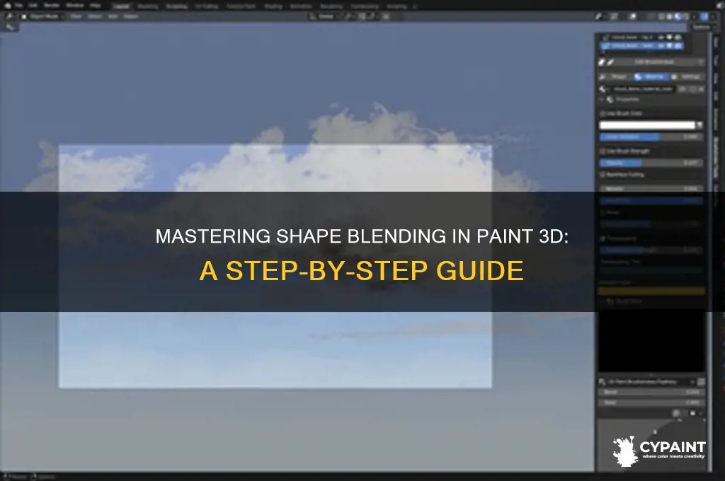 Mastering Shape Blending In Paint 3D: A Step-By-Step Guide | CyPaint