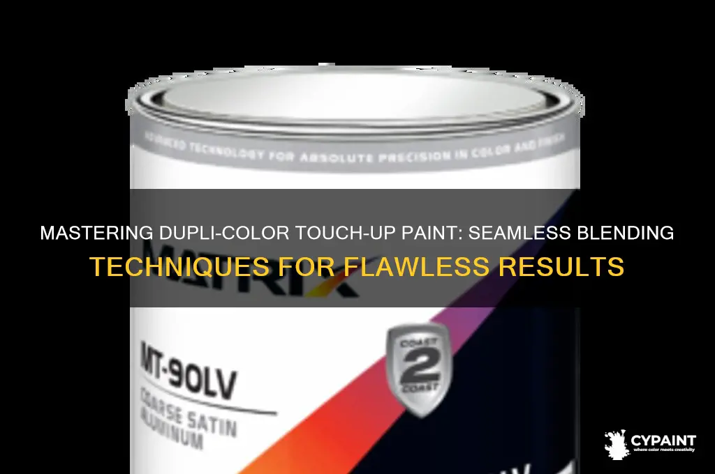 Mastering Dupli-Color Touch-Up Paint: Seamless Blending Techniques For ...