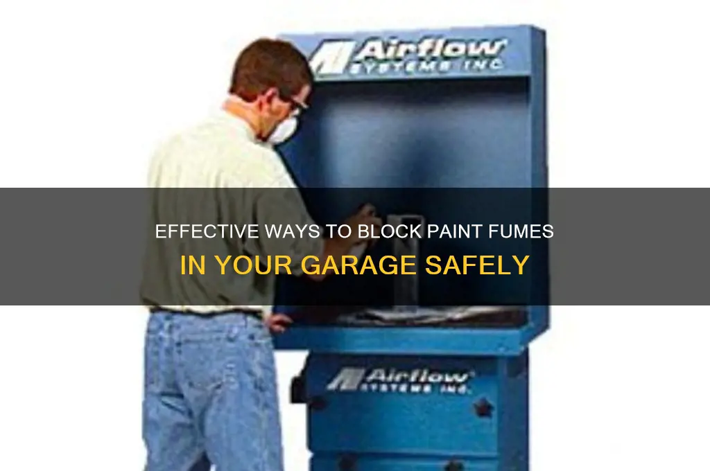 Effective Ways To Block Paint Fumes In Your Garage Safely | CyPaint