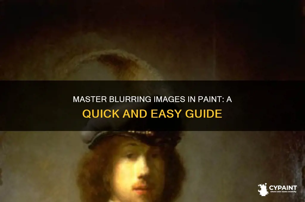 Master Blurring Images In Paint: A Quick And Easy Guide | CyPaint