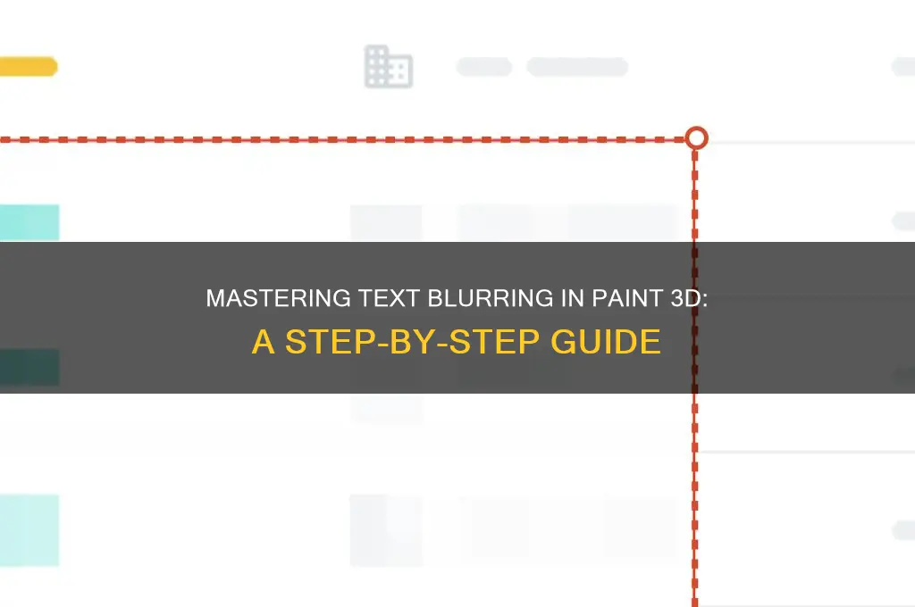 Mastering Text Blurring In Paint 3D: A Step-By-Step Guide | CyPaint